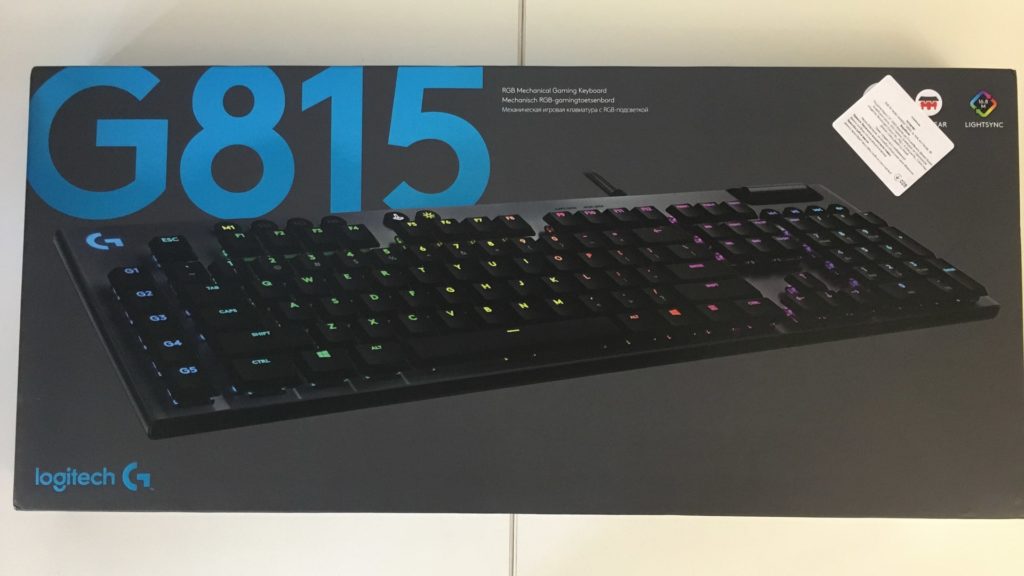 Игровая клавиатура Logitech G815: обзор | TeraNews.net