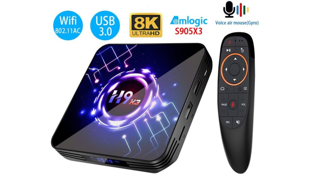 TV-Box Transpeed H9 X3: 8К UltraHD, 5G, XDR | TeraNews.net