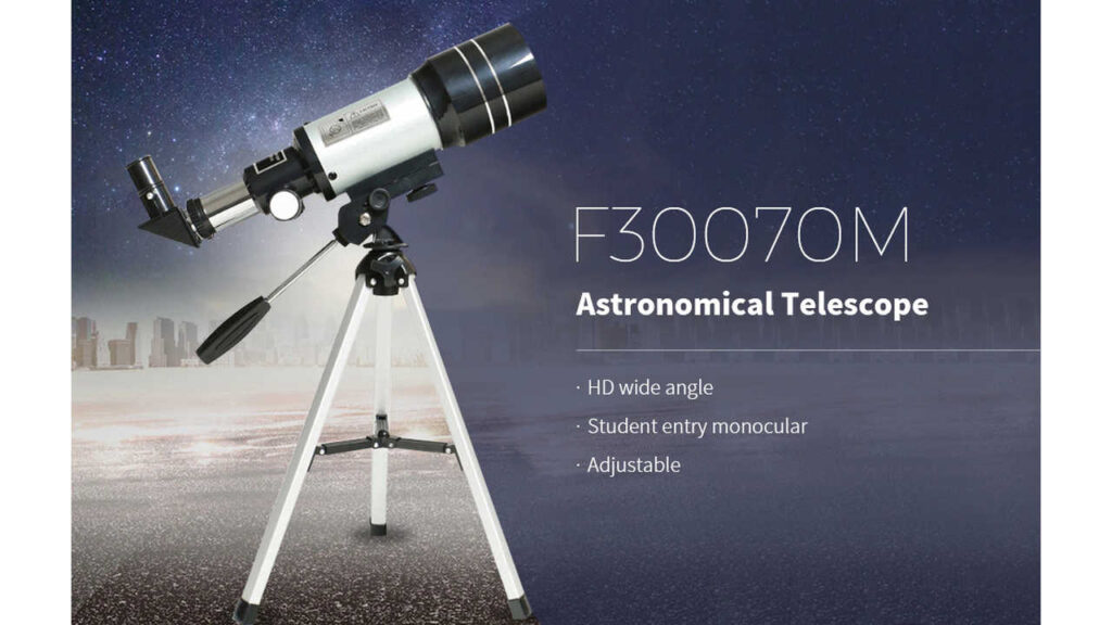 Астрономический телескоп F30070M со штативом | TeraNews.net