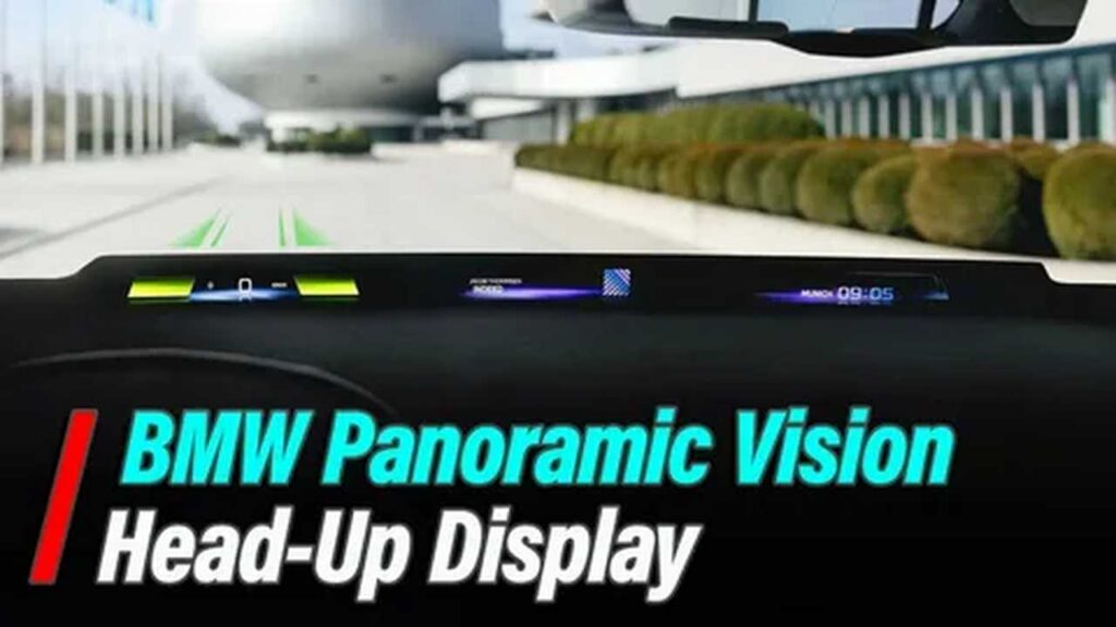 BMW introduced the projection display Panoramic Vision | TeraNews.net